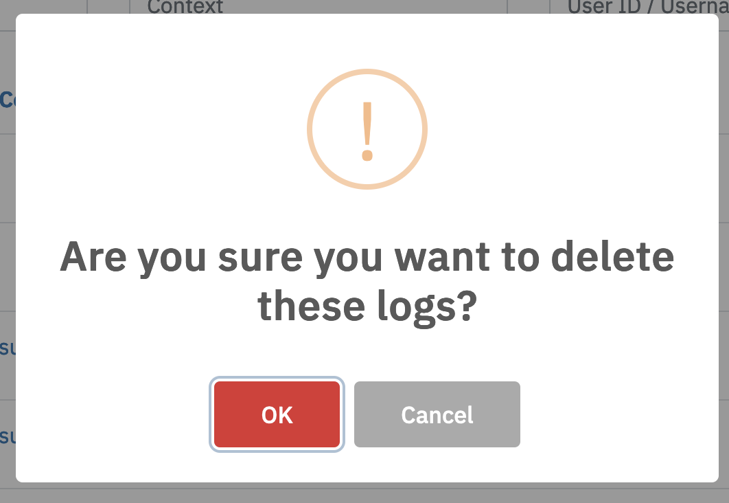 How to Delete Logs in Logtivity - Logtivity