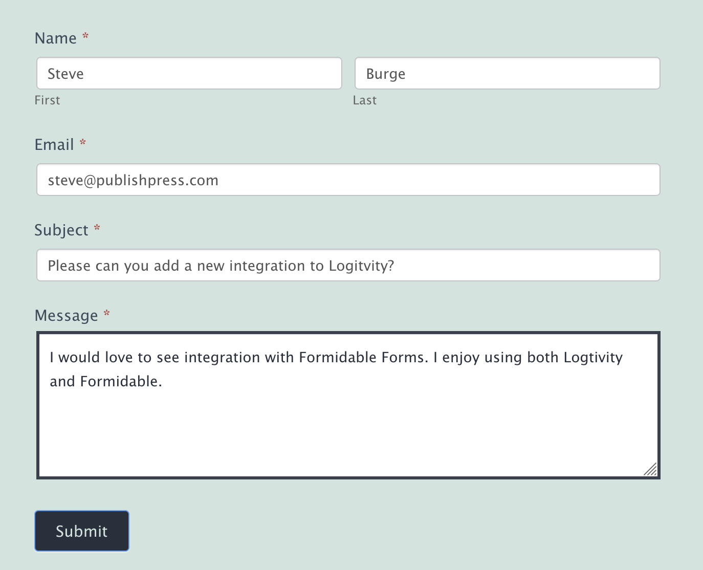 Logtivity Now Integrates With Formidable Forms - Logtivity