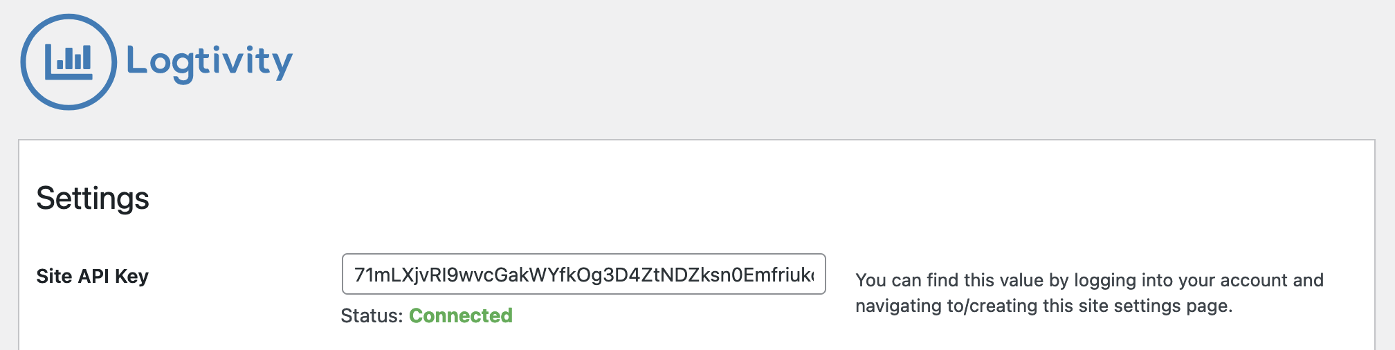 How to Connect Your Site to Logtivity - Logtivity