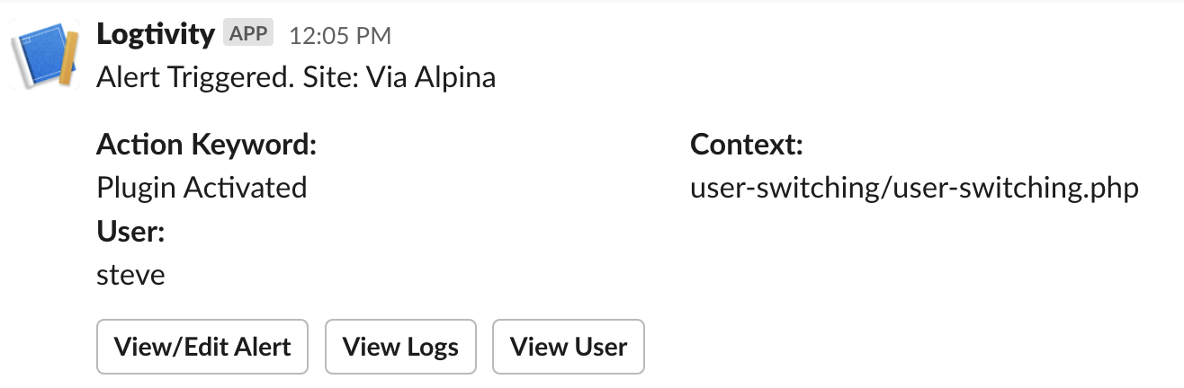 How to Get an Alert for Plugin Activations in WordPress - Logtivity