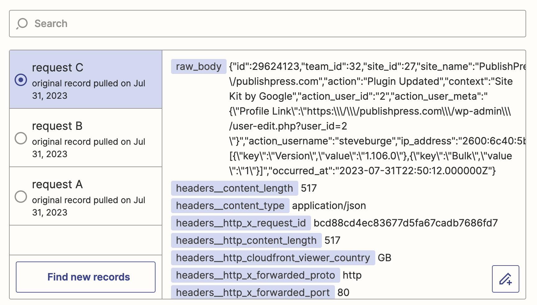 Using Webhooks for Logtivity Data - Logtivity